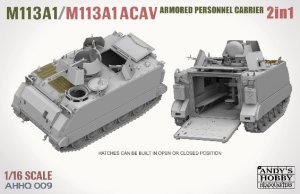 タコム[TKOAHHQ-009]1/16 米軍 M113A1 装甲兵員輸送車/M113A1 ACAV 「2 in 1」 - M.S Models Web Shop